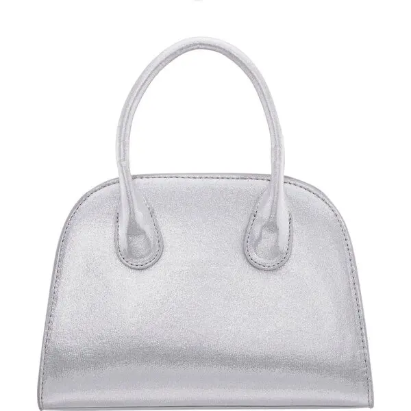 Nina Ainsley Top Handle Bag - Silver