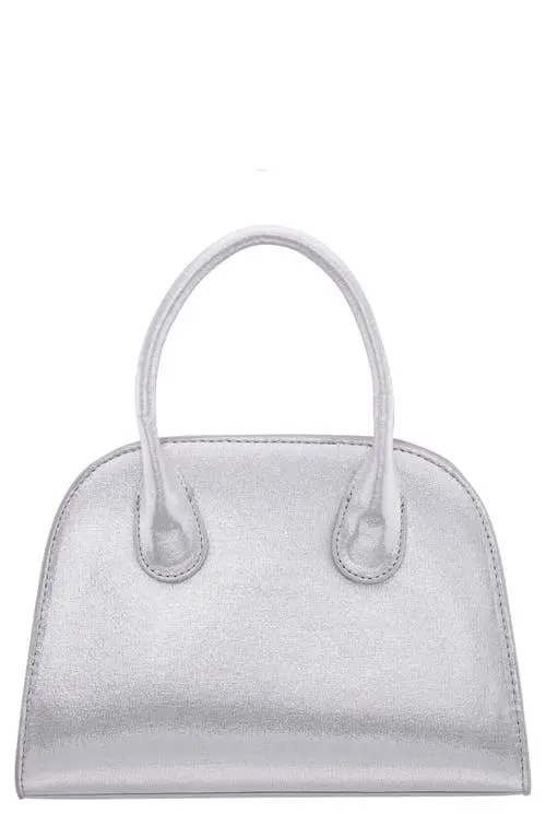 Nina Ainsley Top Handle Bag - Silver