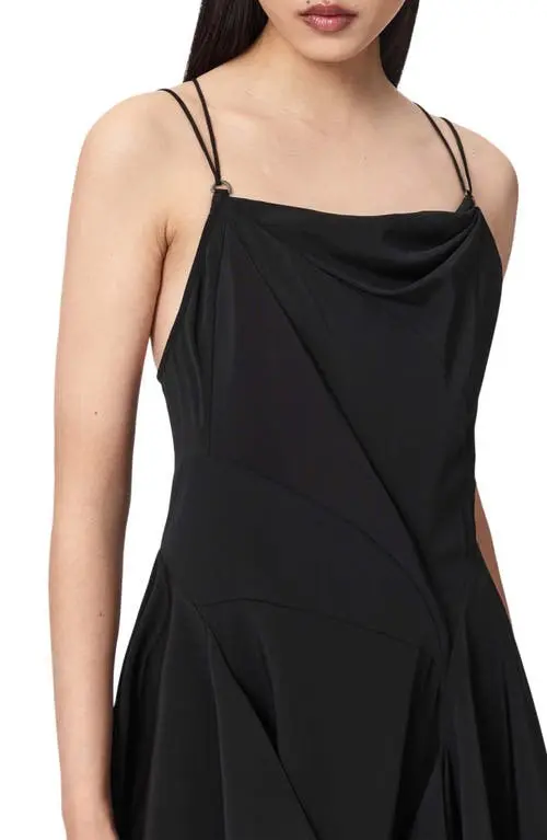 ALLSAINTS Claire Strappy Mini Dress - Black