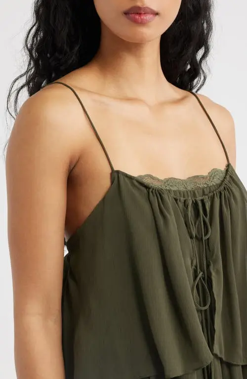 Mango Tiered Minidress