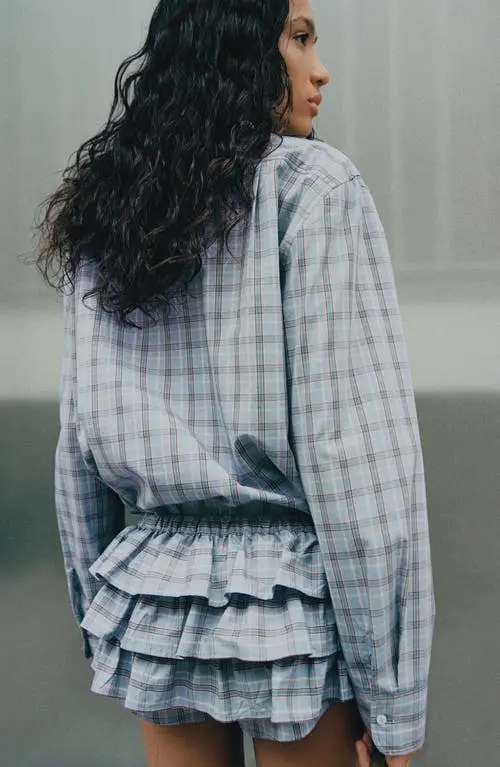 Mango Camisa Plaid Shirt