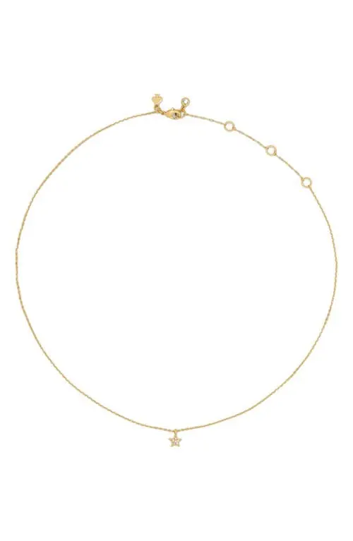 Kate Spade New York Mini Pavé Star Pendant Necklace