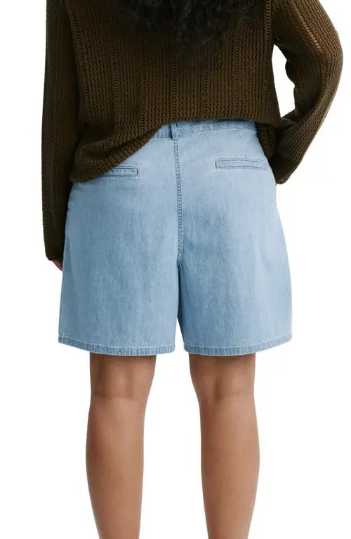 Mango Amelie Pleated Bermuda Shorts