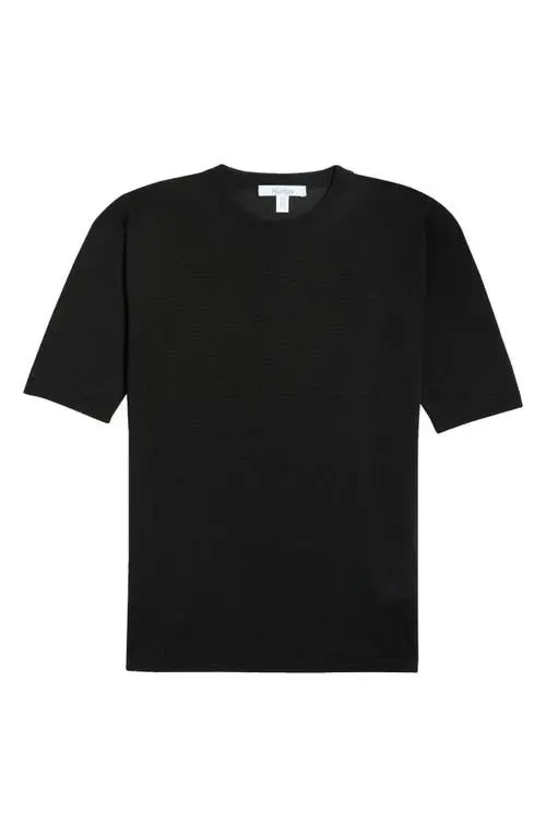 Max Mara Maceti Short Sleeve Silk & Cashmere Sweater