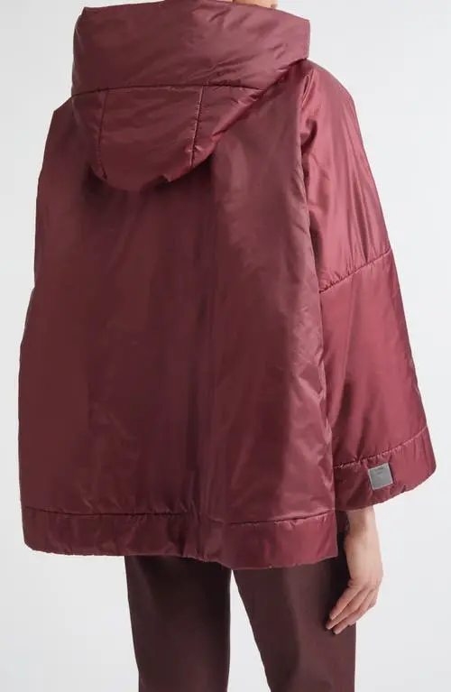 Max Mara Oversize Water Repellent Hooded Puffer Jacket
