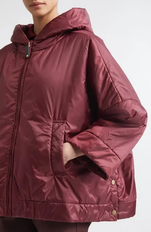 Max Mara Oversize Water Repellent Hooded Puffer Jacket