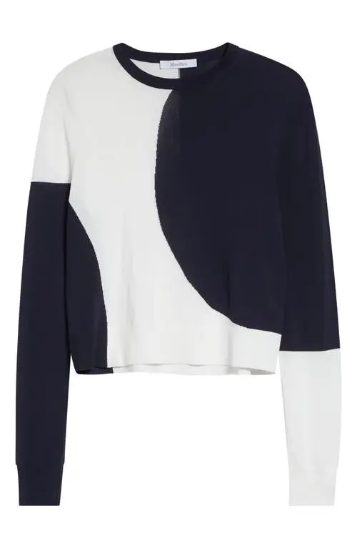 Max Mara Dot Intarsia Sweater