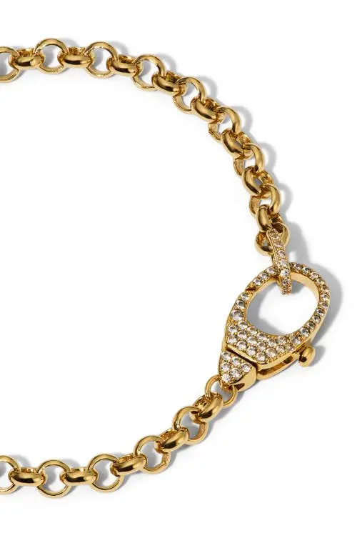 Nadri Gemini Pavé Line Bracelet