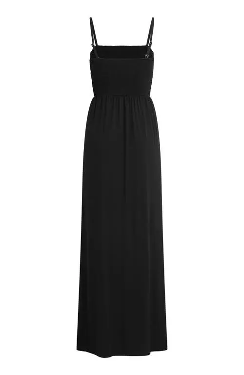 FAVORITE DAUGHTER The Apartment Smocked Sleeveless Maxi Dress