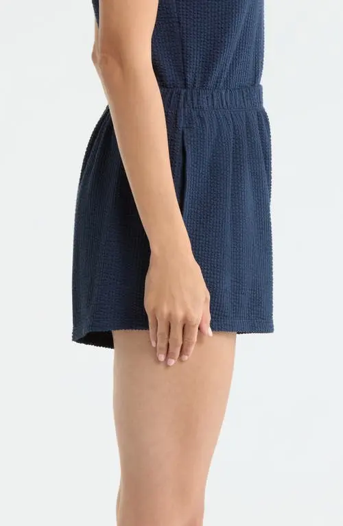 Lunya Organic Cotton Seersucker Lounge Shorts