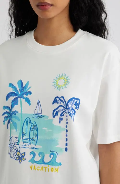 KULANI KINIS Boyfriend Graphic T-shirt