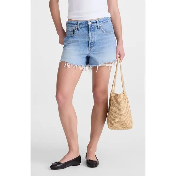 Madewell The Essex Baggy Denim Shorts