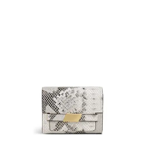 RADLEY The Christinafaux Snake Flapover Wallet - Salt