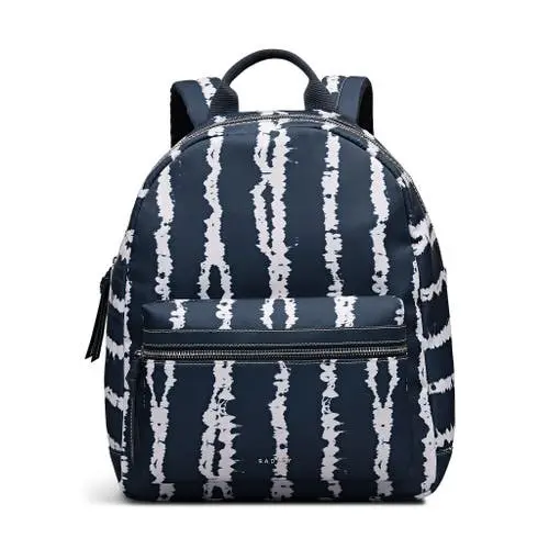 RADLEY Halley Rowtie Dye Stripe Ziptop Backpack - Naval