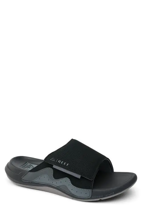 Reef Swell Cruiser Slide Sandals - Black