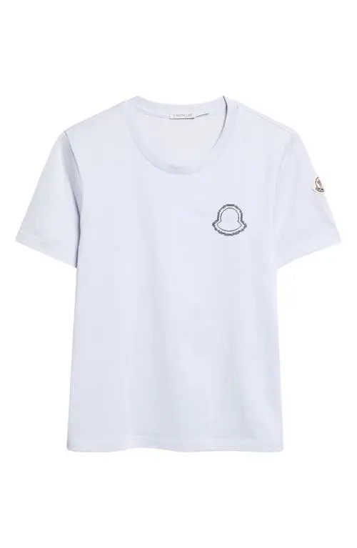 Moncler Cotton Jersey Graphic T-shirt