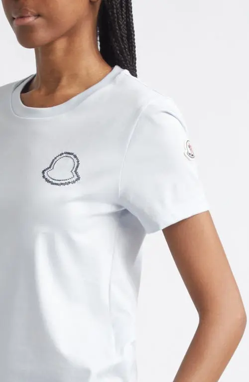 Moncler Cotton Jersey Graphic T-shirt