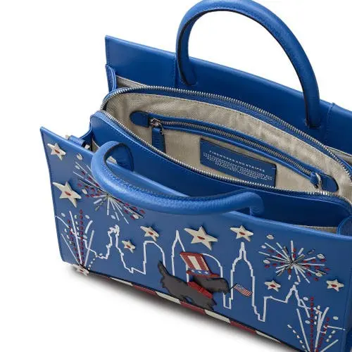 RADLEY Fireworks And Stripes Satchel Bag