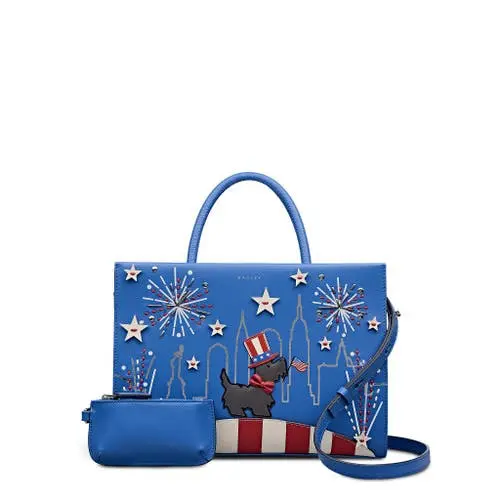 RADLEY Fireworks And Stripes Satchel Bag