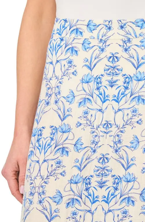 CECE DUPRAZ A-line Maxi Skirt With Floral Print