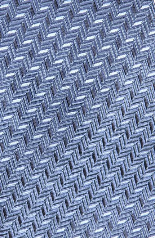 Canali Geometric Silk Neck Tie