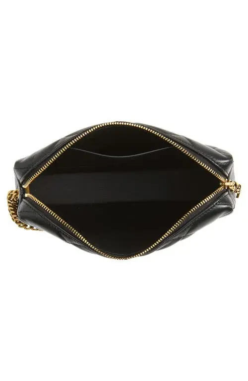 Saint Laurent Cassandre Bijou Matelassé Leather Wristlet