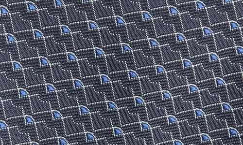 Canali Geometric Silk Tie