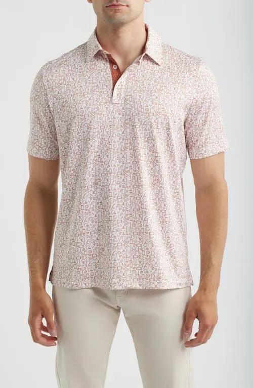 Johnston & Murphy Xc+™ Performance Game Day Polo - Rust