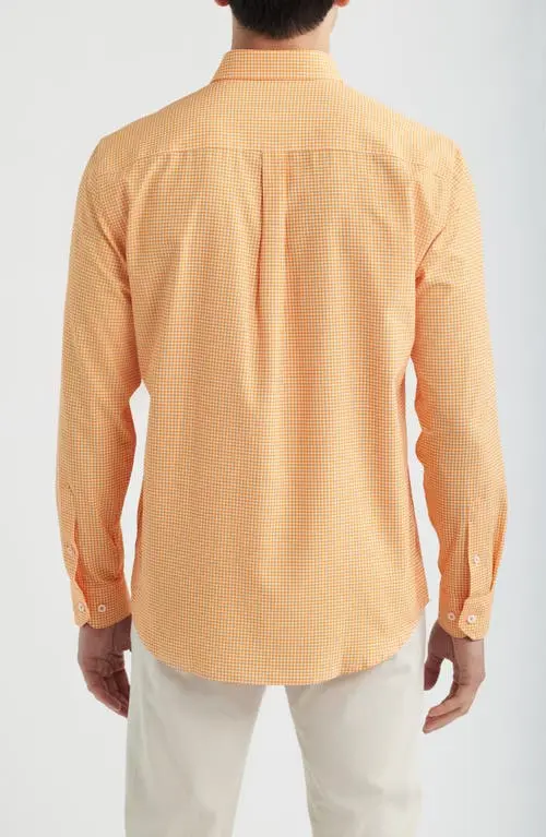 Johnston & Murphy Game Day Xc4® Gingham Check Button-down Shirt
