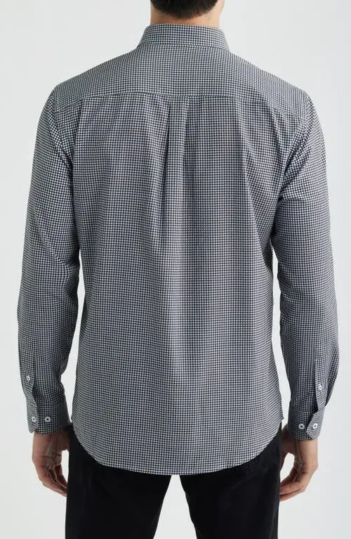 Johnston & Murphy Xc+™ Performance Game Day Gingham Button-up Shirt