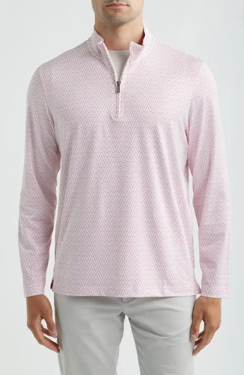 Johnston & Murphy Xc+™ Performance Game Day Quarter-zip Pullover - Red