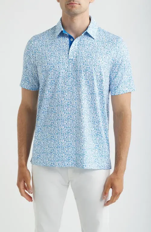 Johnston & Murphy Xc+™ Performance Game Day Polo - Royal