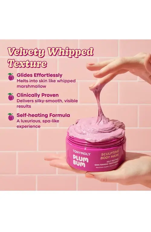 TONYMOLY Plum Bum Sculpting Body Mask