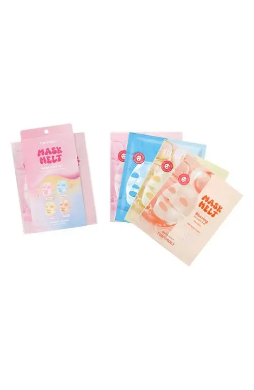 TONYMOLY Mask Melt 4-piece Set - Pink
