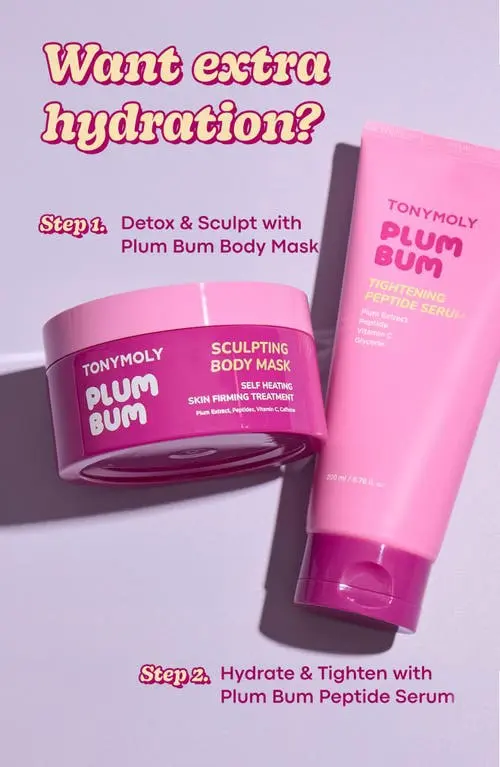 TONYMOLY Plum Bum Tightening Peptide Body Serum