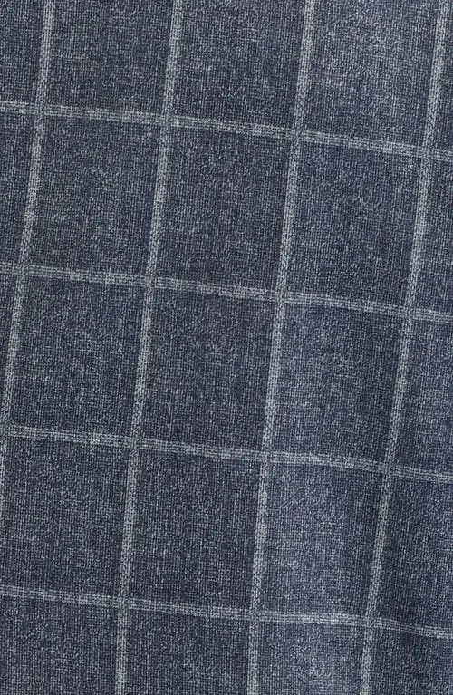 Johnston & Murphy Game Day Xc Flex Pinnacle Black Windowpane Check Knit Sport Coat