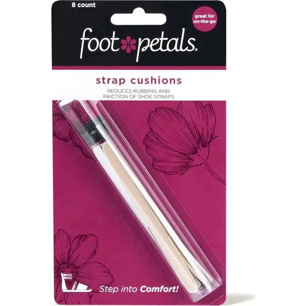 FOOT PETALS Trim-to-fit Strap Cushions 8 Pack - Khaki
