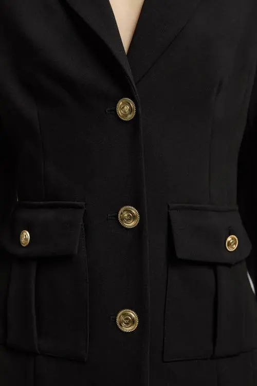 Karen Millen Military Single Breasted Blazer