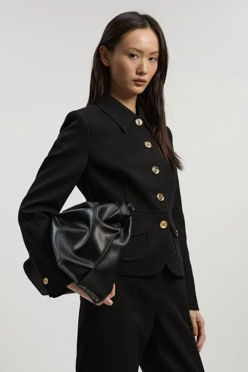 Karen Millen Petite Textured Tailored Jacket