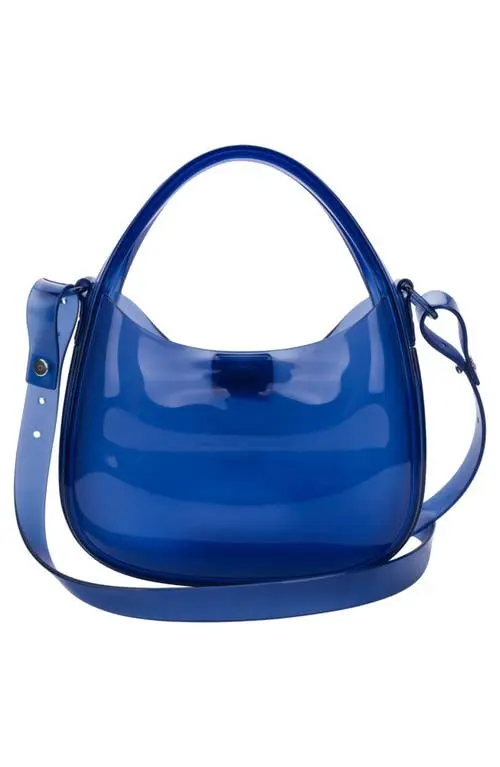 Melissa Mirror Crossbody Bag - Transparent Blue