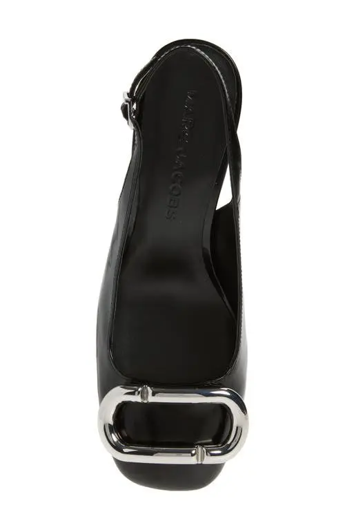 Marc Jacobs The Pop J Marc Slingback Pump - Black