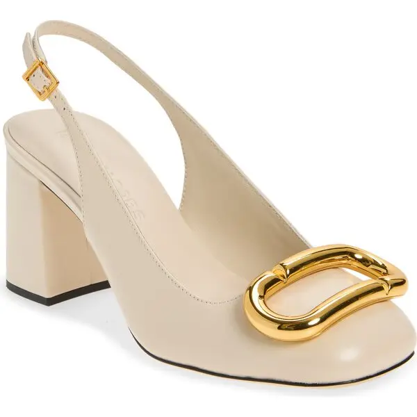 Marc Jacobs The Pop J Marc Slingback Pump - Cloud White