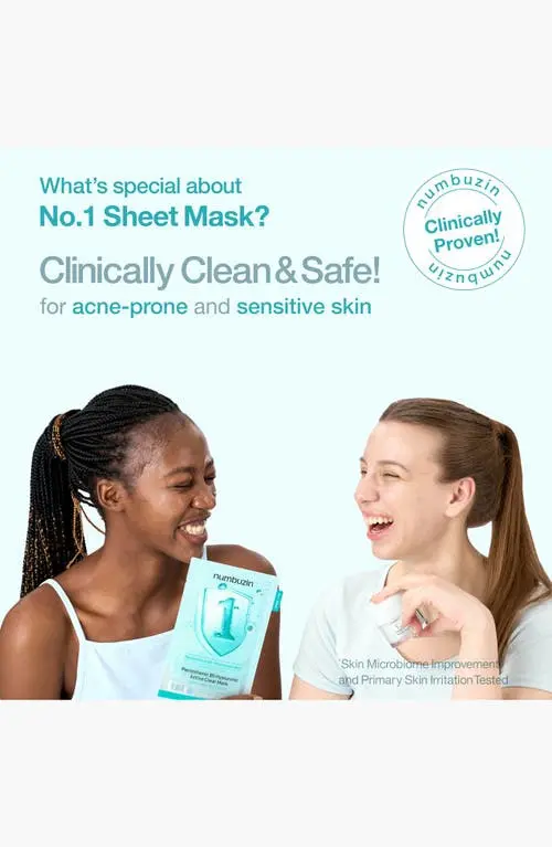 NUMBUZIN No.1 Pantothenic B5 Hyaluronic Active Clear Mask