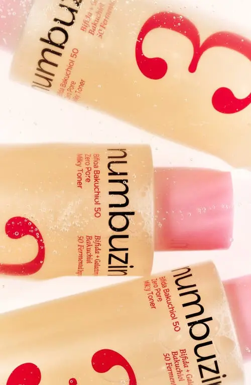 NUMBUZIN No.3 Bifida Bakuchiol Zero Pore Milky Toner