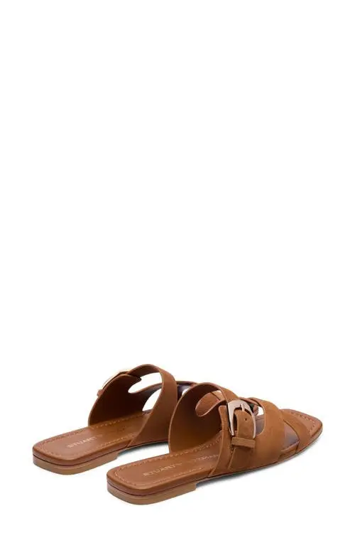 STUART WEITZMAN Sai Slide Sandal - Doe