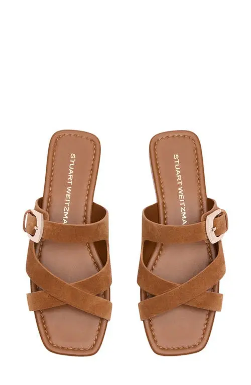 STUART WEITZMAN Sai Slide Sandal - Doe