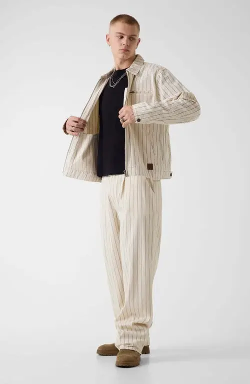 Guess Detroit Cotton Pin Stripe Jacket