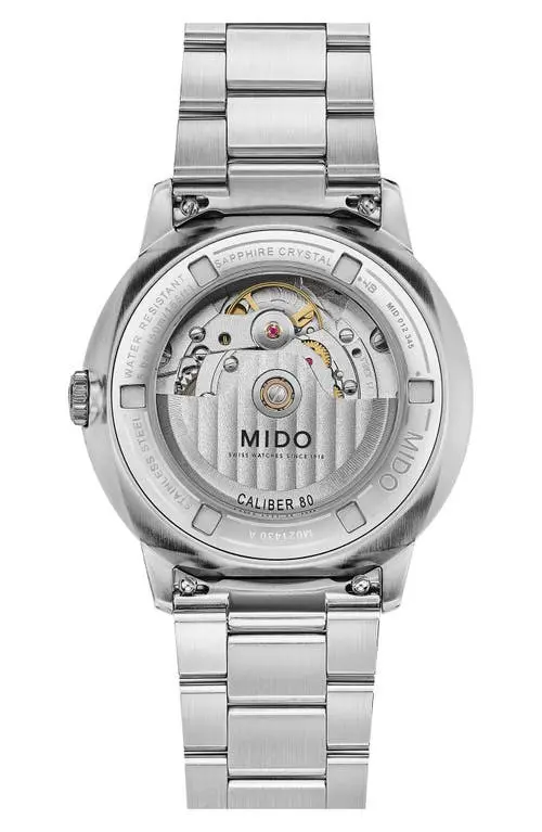 MIDO Commander Datoday Automatic Stainless Steel Bracelet Watch