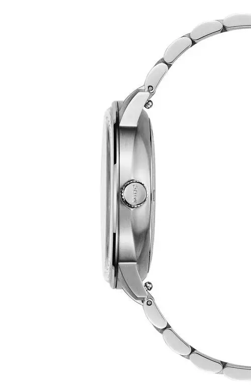 MIDO Commander Datoday Automatic Stainless Steel Bracelet Watch - Silver