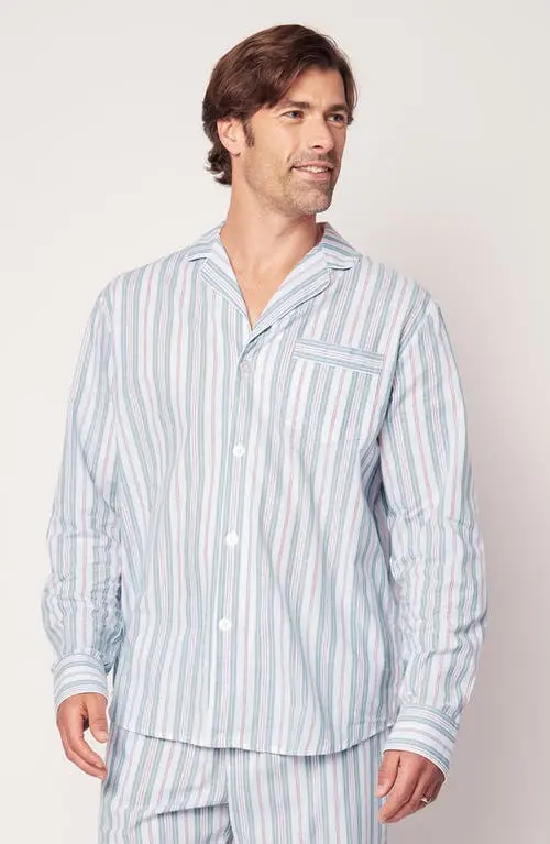 PETITE PLUME Featherweight Stripe Pima Cotton Pajamas